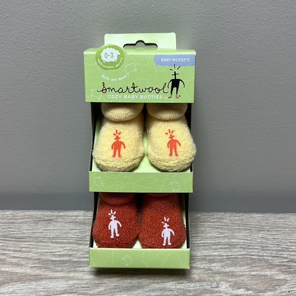 Smartwool | Accessories | New Smartwool Cozy Baby Booties 3 Months 2 ...